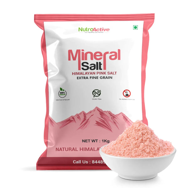 Pure Himalayan Pink Rock Salt 1kg: Mineral Rich Namak – Diabexy